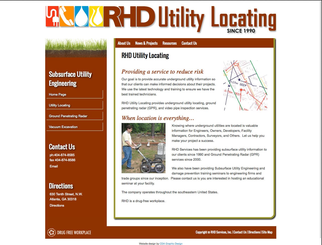 Websites | CDA Graphic Design